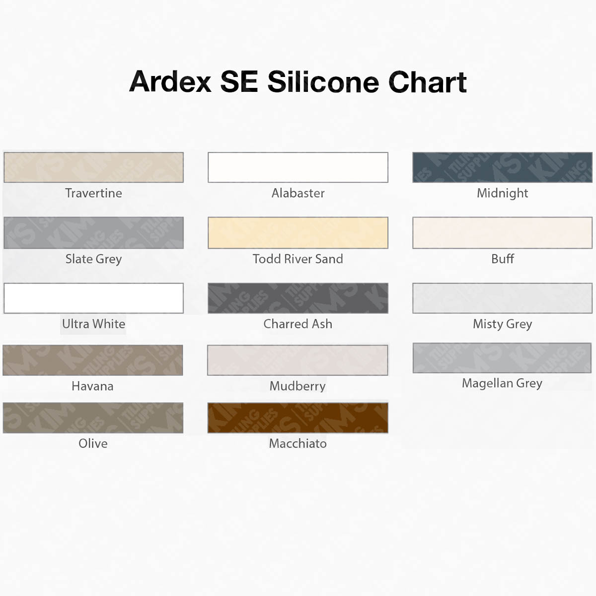 Ardex SE Silicone 310Ml (14Colors) | Online Tilers Store