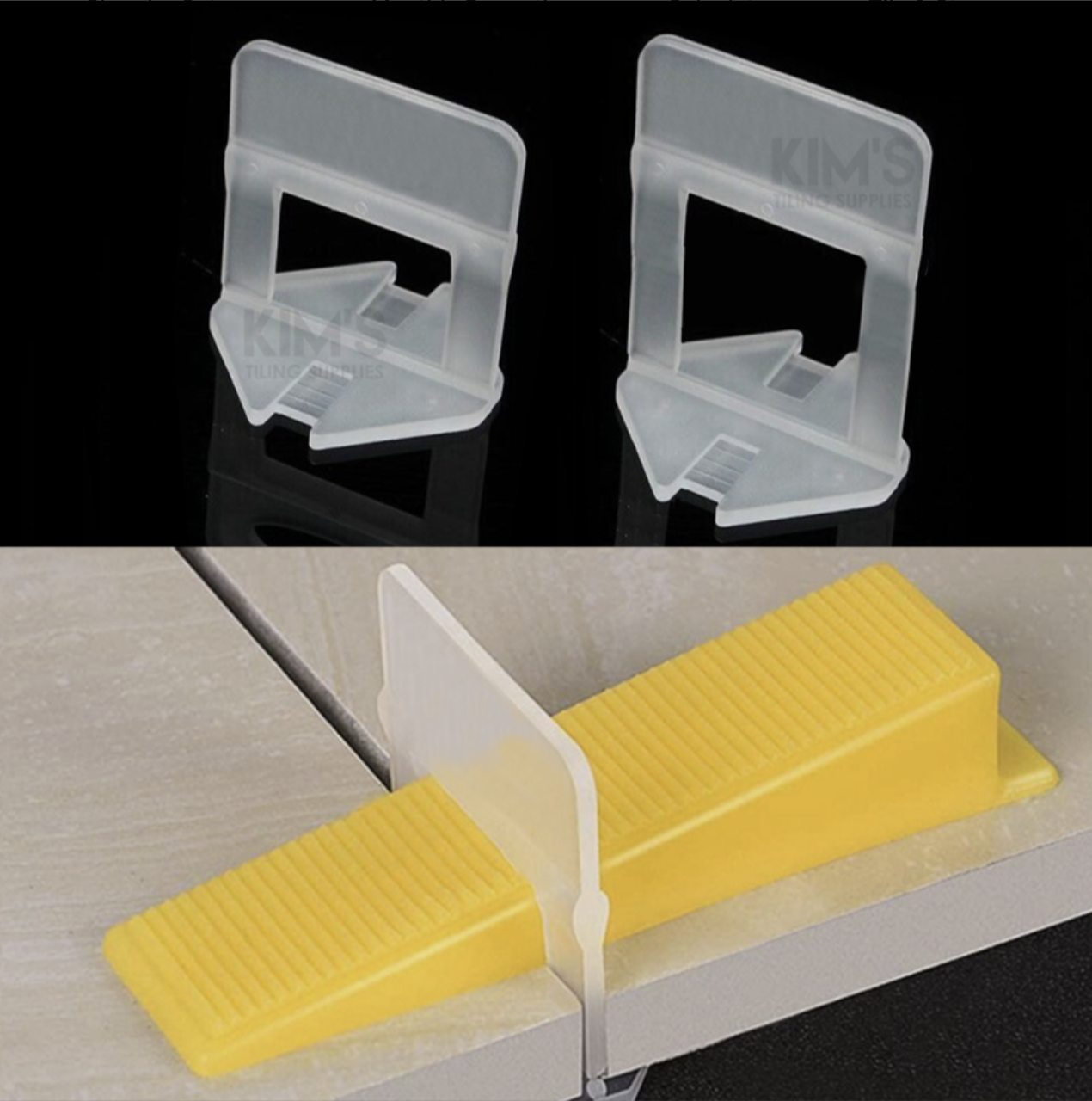 KC - Tile Levelling System Clips 1.5mm ~ 3mm (100 / 250 / 300 / 500 pcs ...