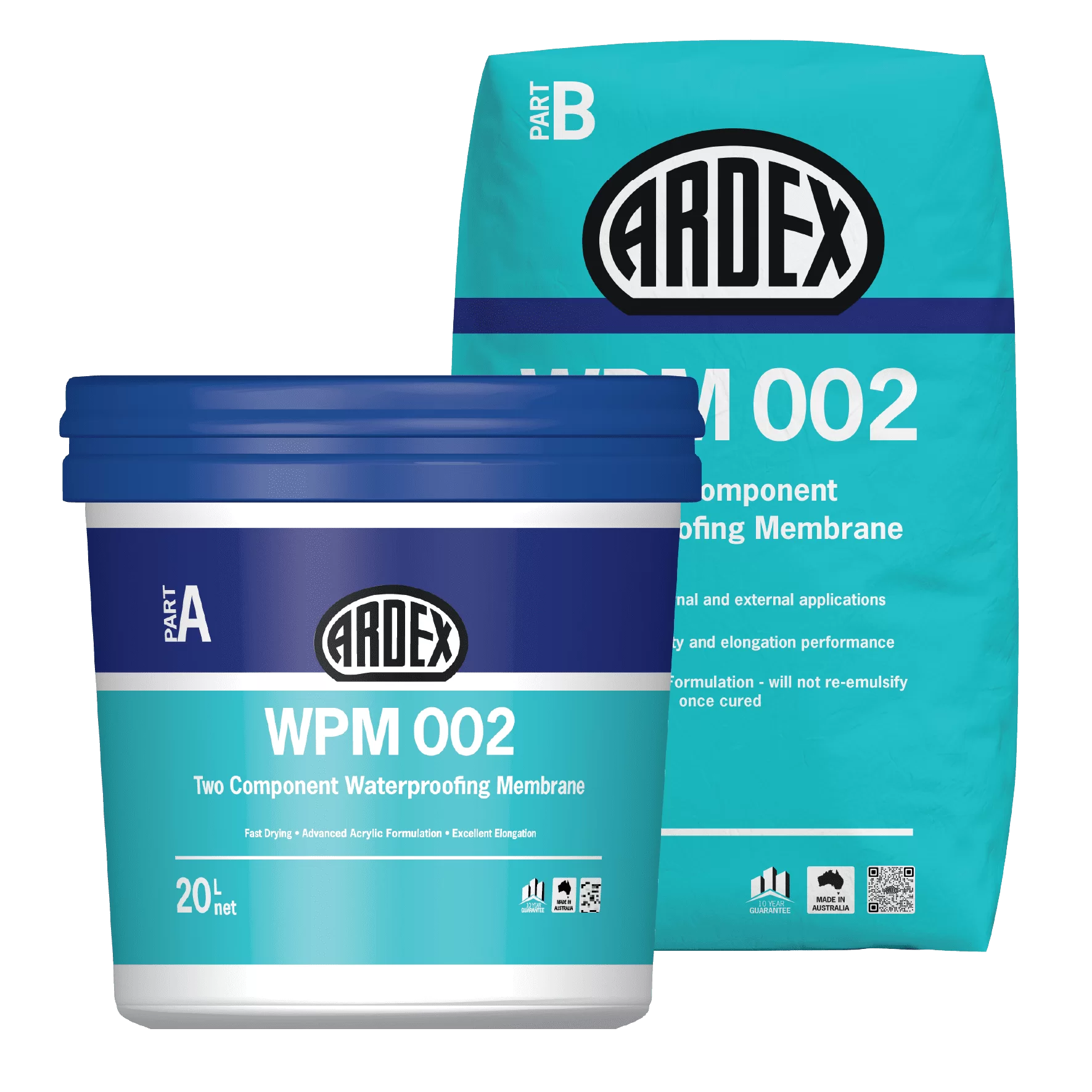 ARDEX - WPM #002 PART A & B 40KG KIT - SELL KIT ONLY | Online Tilers Store
